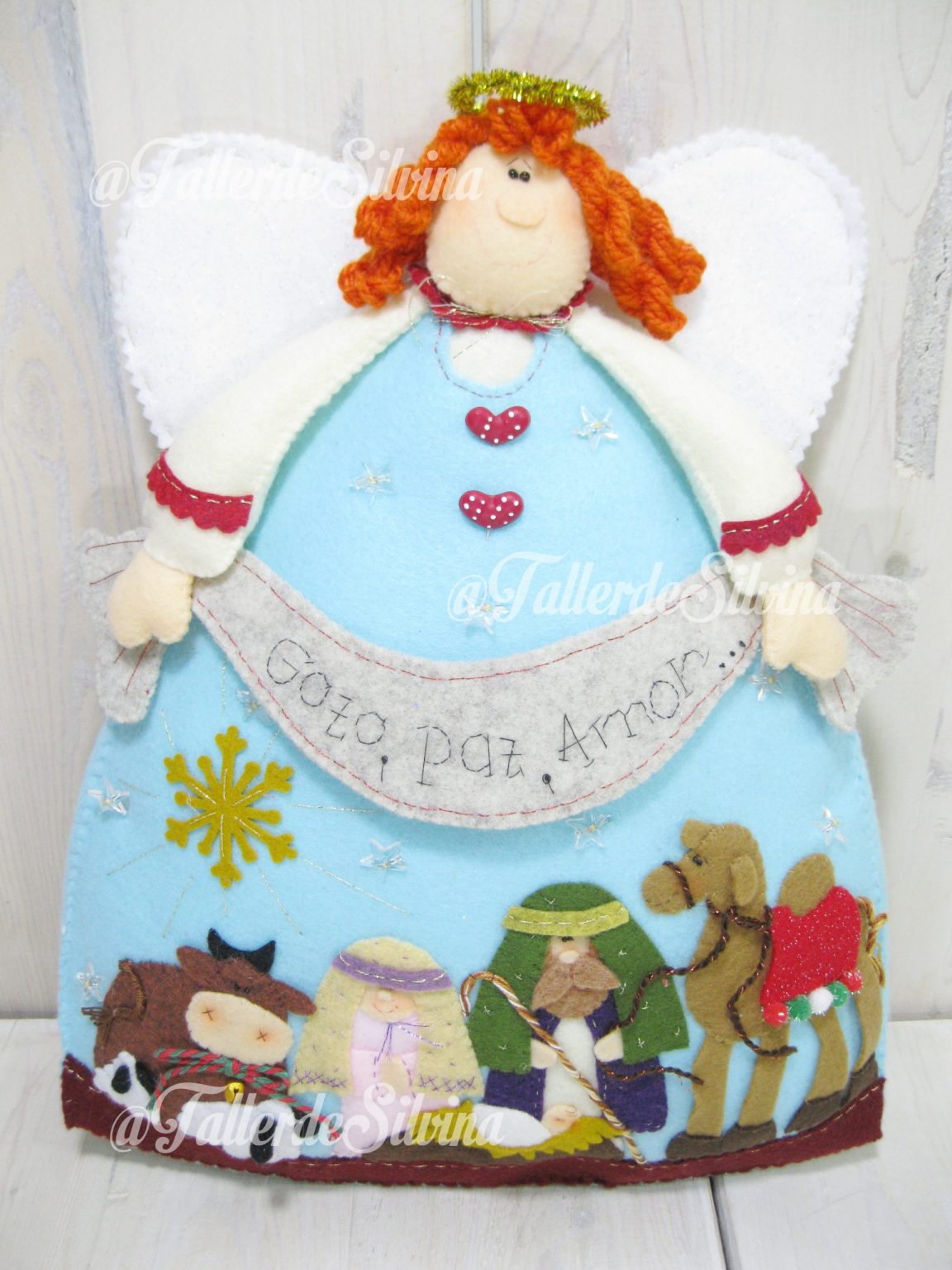 Angel de Belen - taller de silvina