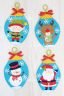 Ornamentos Foquitos – Kit navidad en paño lency - taller de silvina ...
